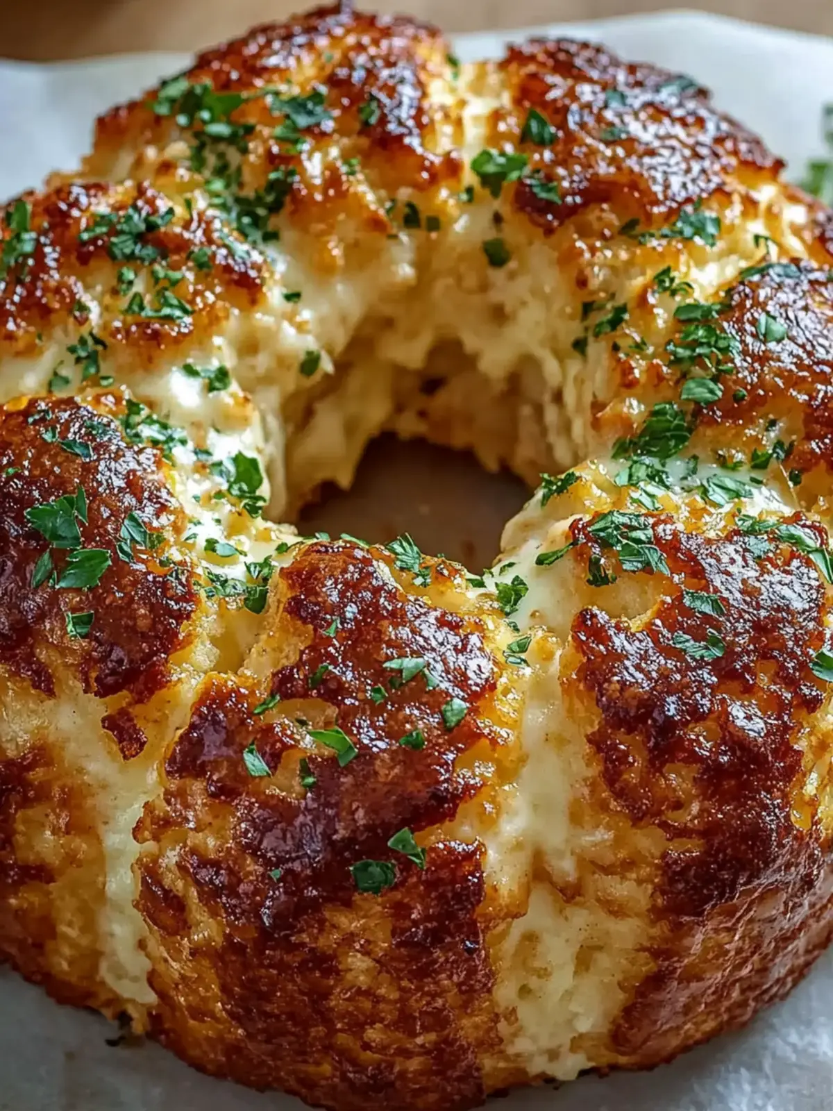 Irresistible Chicken Alfredo Monkey Bread: Comfort Food Delight
