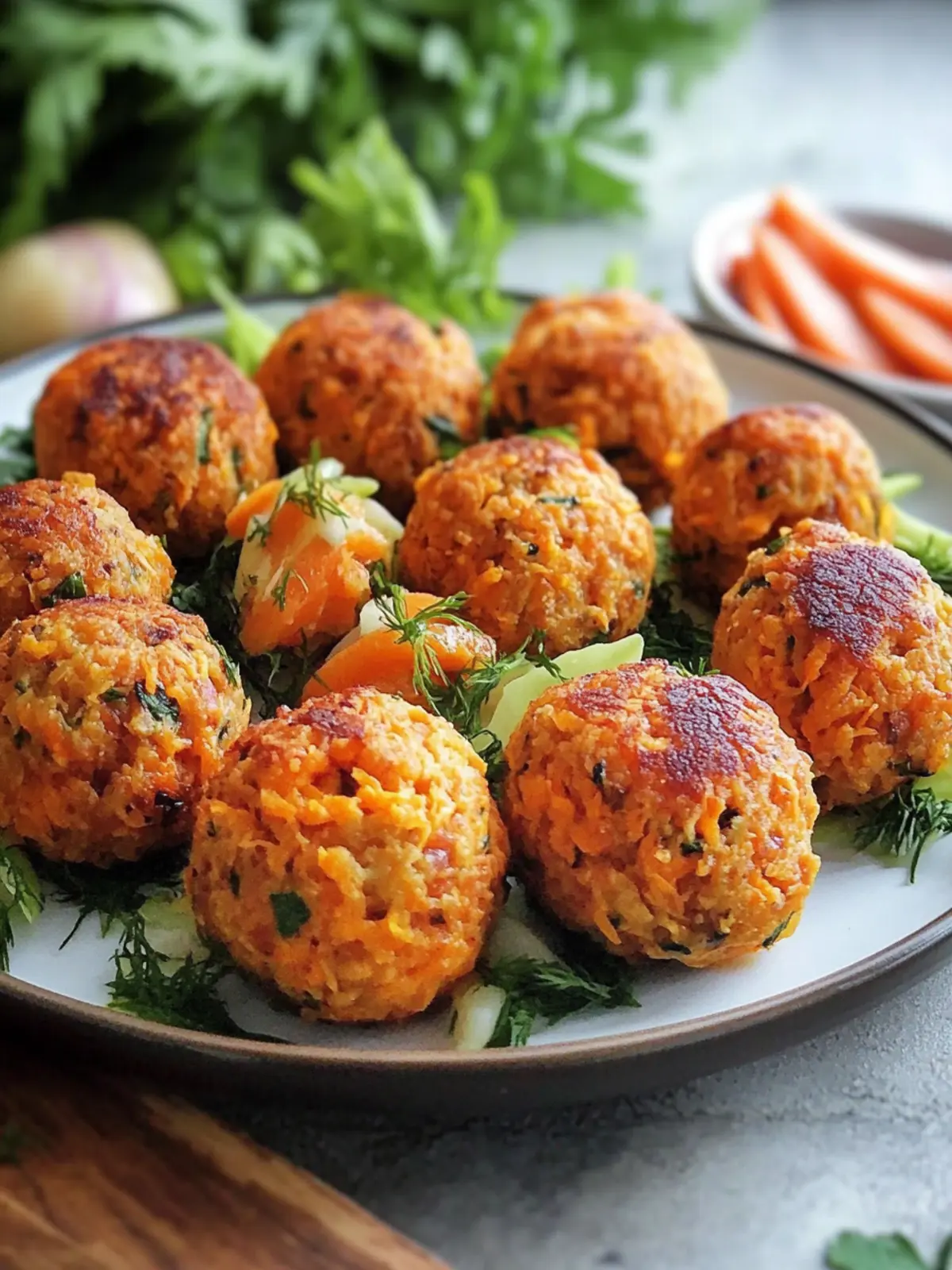 Irresistibly Easy Savory Carrot Balls for Healthy Snacking