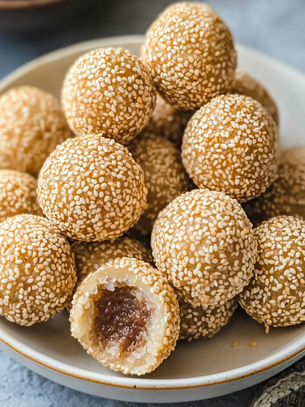 Ultimate Authentic Sesame Balls Recipe - Deliciously Crispy Treats